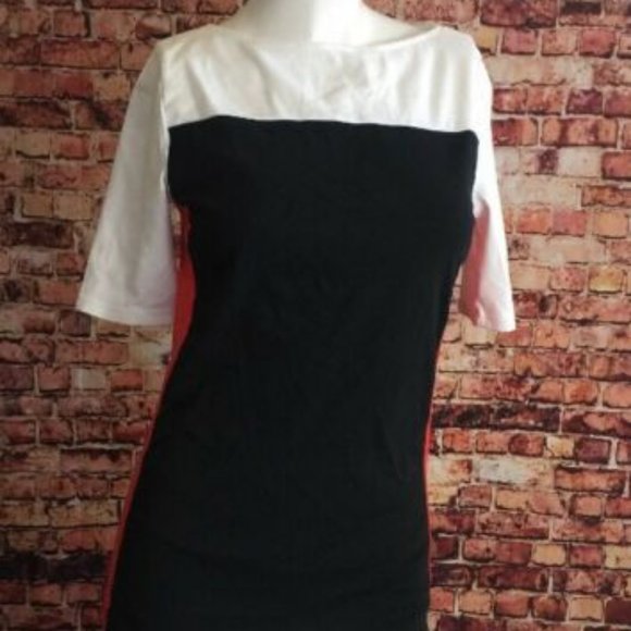 Lauren Ralph Lauren | Tops | Lauren Ralph Lauren White Black Red Color ...